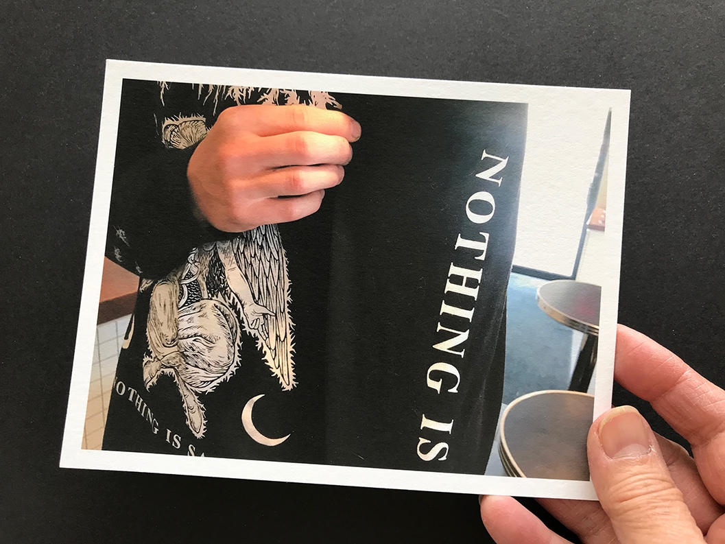 wings walking water » everyday poetics (postcard series)